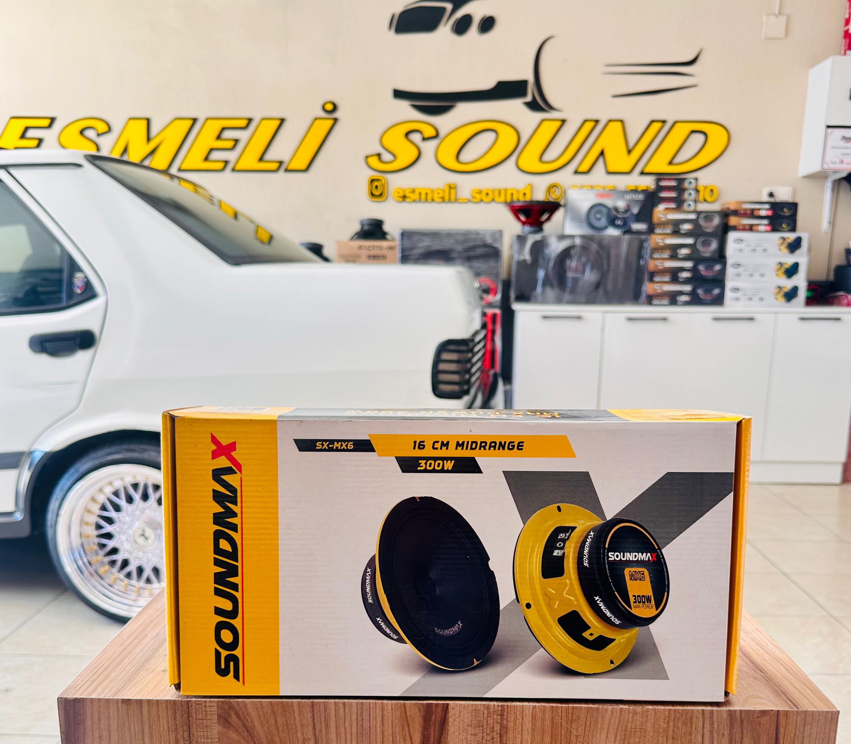 SOUNDMAX SX-MX6 16 CM MIDRANGE 300 WATT 100 RMS