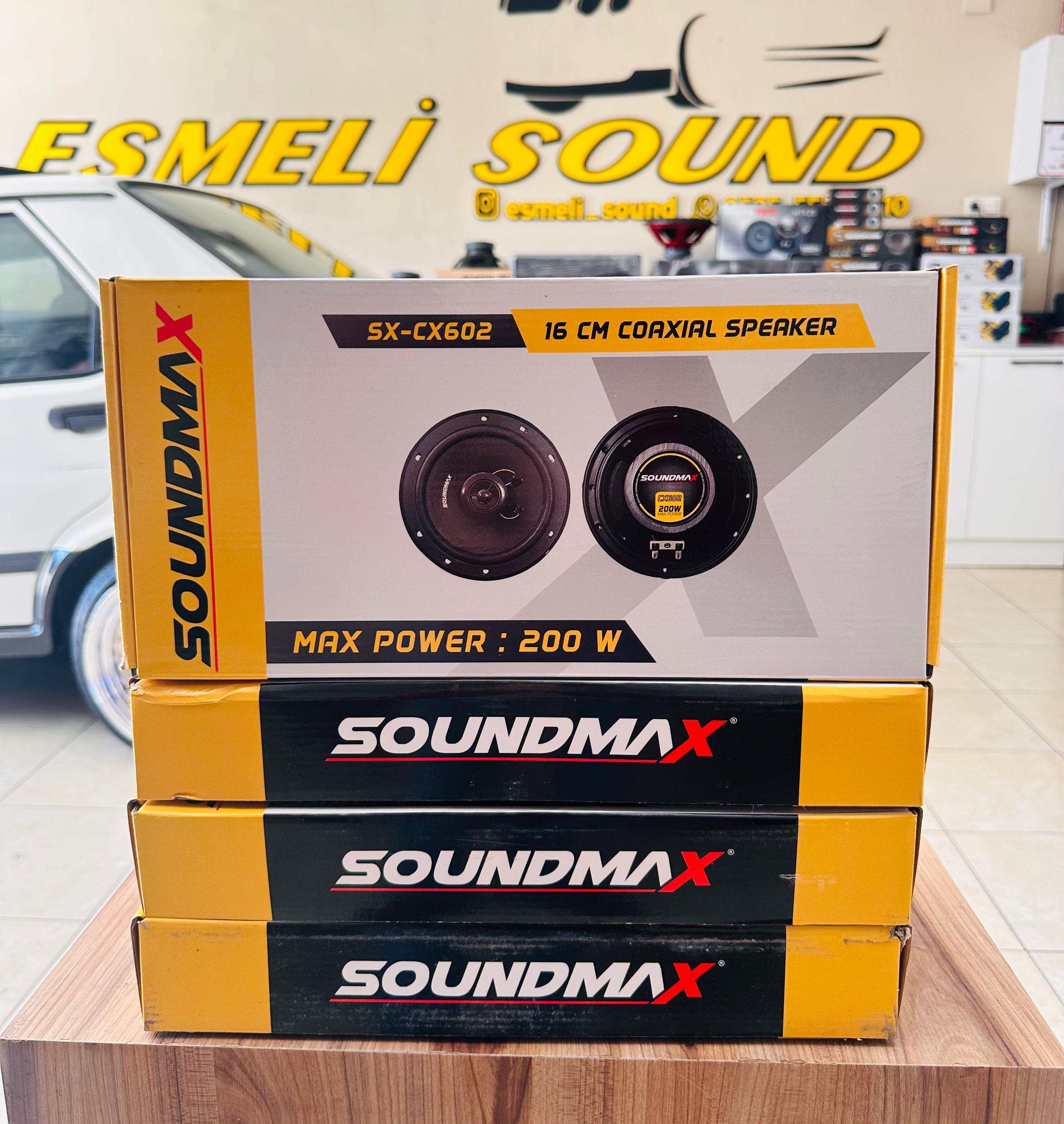 SOUNDMAX SX-CX602 16 CM COAXIAL HOPARLÖR TWEETERLİ