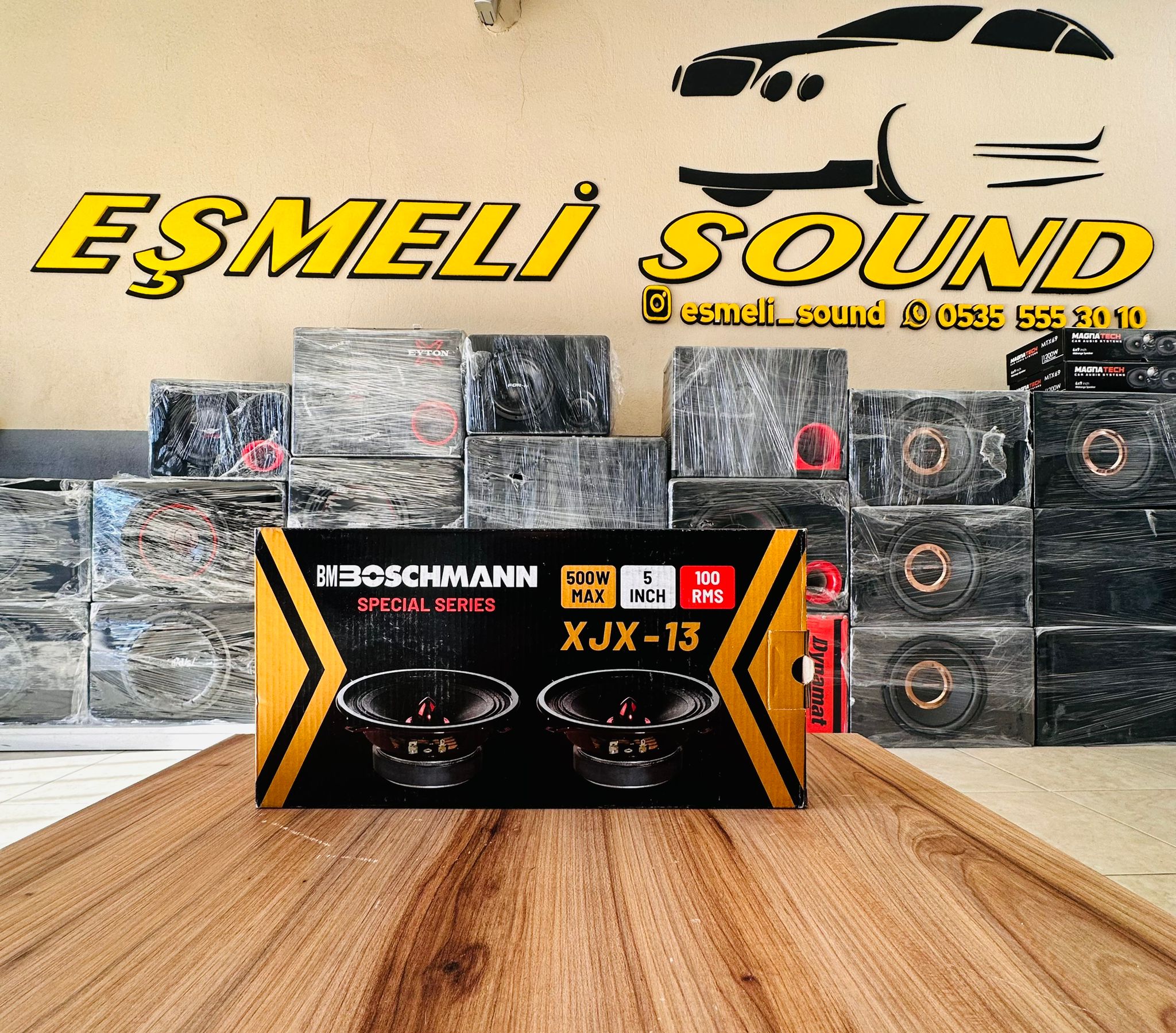 BOSCHMANN 13 CM MIDRANGE 500 WATT 100 RMS